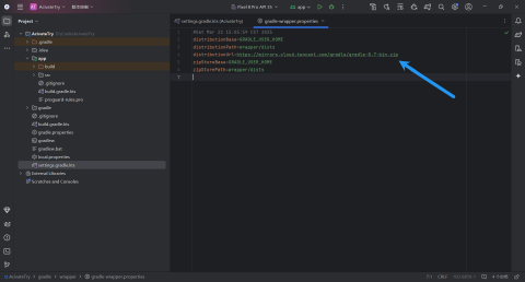 Andorid Studio2024.1配置腾讯镜像源